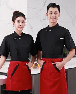 Chef Uniforms Clothing Long&Short Sleeve Men Food ... – Grandado