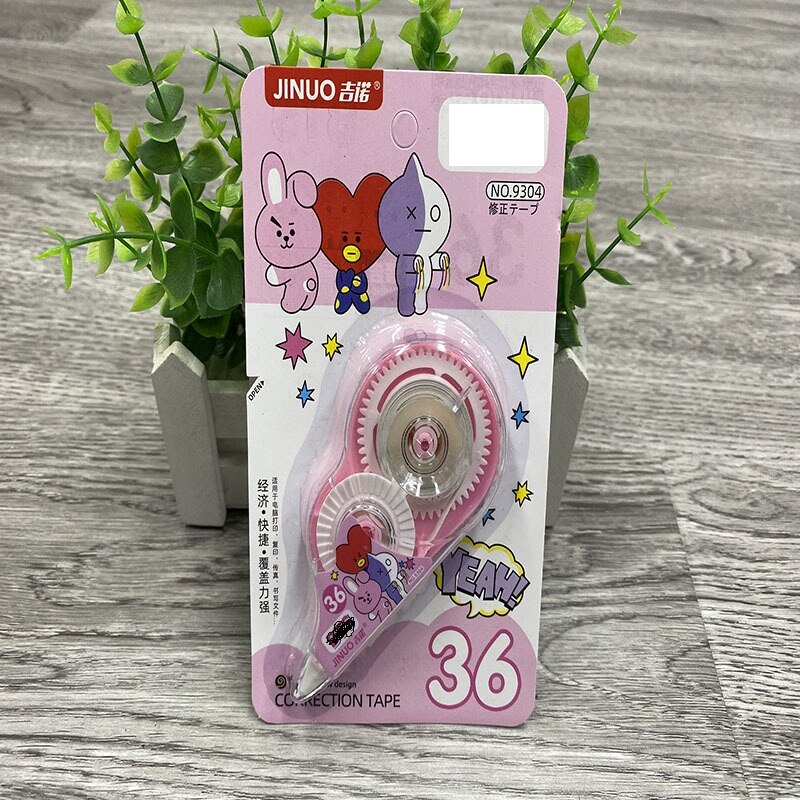 Cute Cartoon Correction Tape White Sticker Tape fo... – Grandado