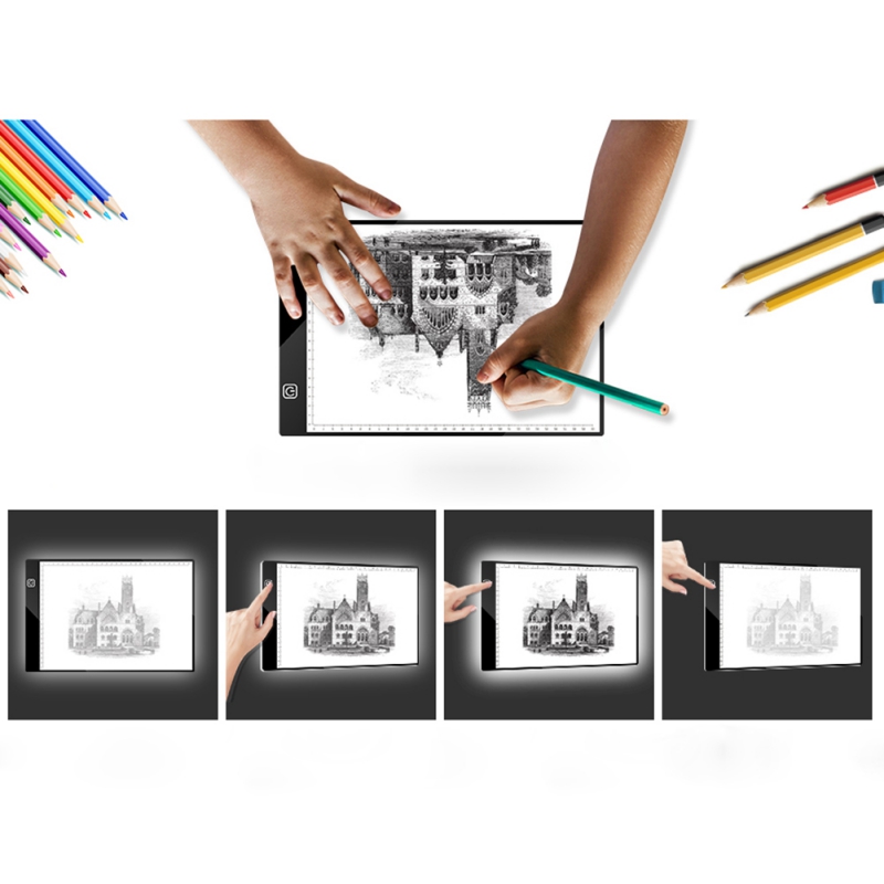 Artcraft Sketch Board Copy Table And Scale LED Boa... – Vicedeal