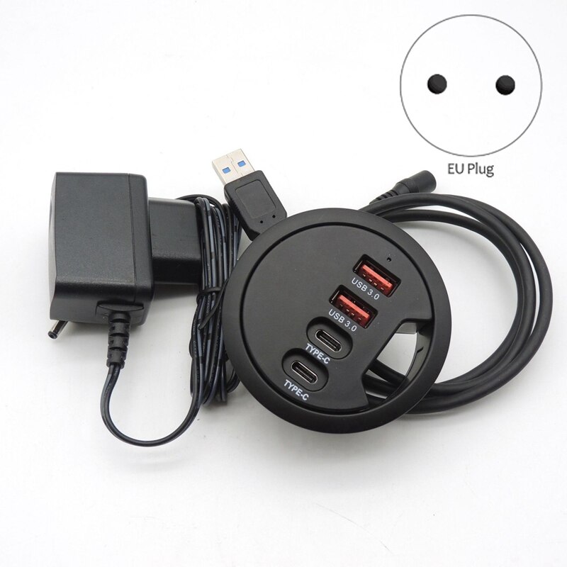 USB Desk Hub USB3.0 HUB USB3.0 Type C Adapter for ... – Grandado