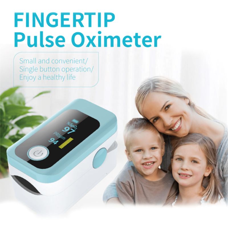 Digital Finger Blood Oxygen Oximeter Fingertip Pul... – Grandado
