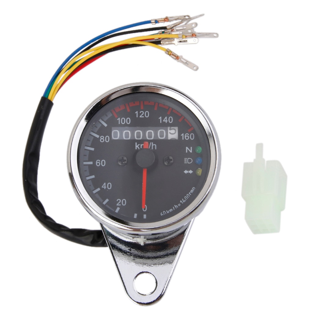 Universal Motorcycle Odometer Speedometer Gauge Mi... – Grandado