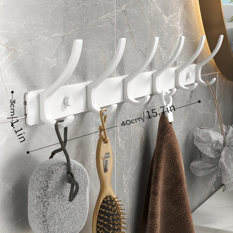 Perchero doble, con percha 3/6, gancho para colgar... – Grandado