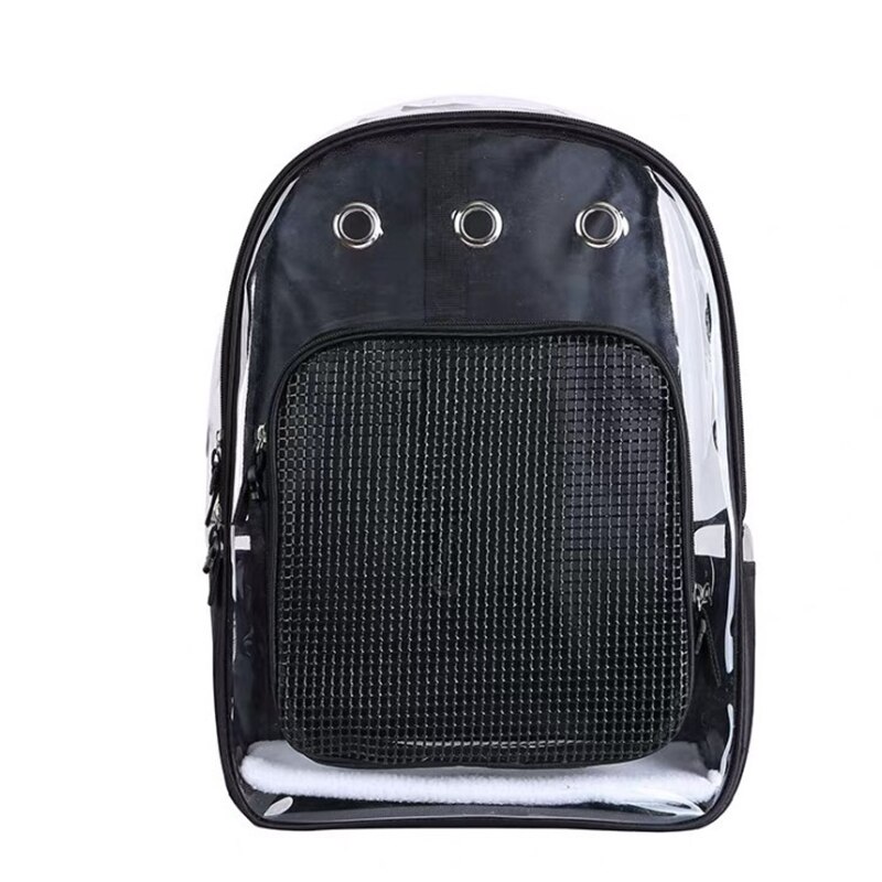 Pet Outdoor Clear Carrier Backpack Adjustable Tran... – Grandado