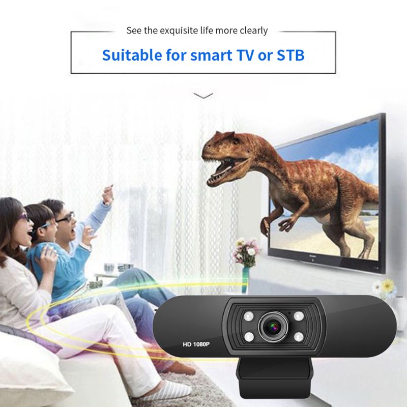 Built-in Microphone ABS Computer Peripherals Video... – Grandado