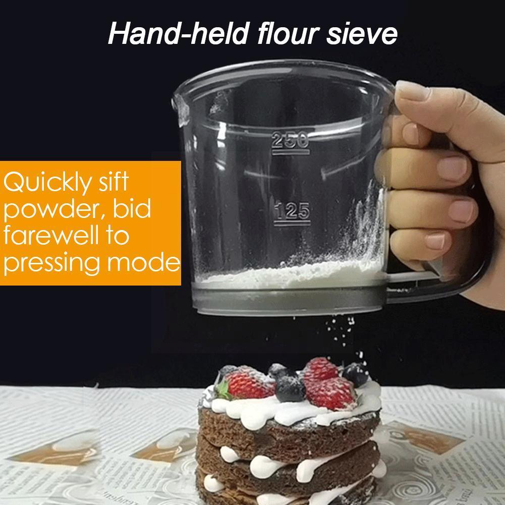 Handheld Flour Sieve Kitchen Multi-purpose Semi-au... – Grandado