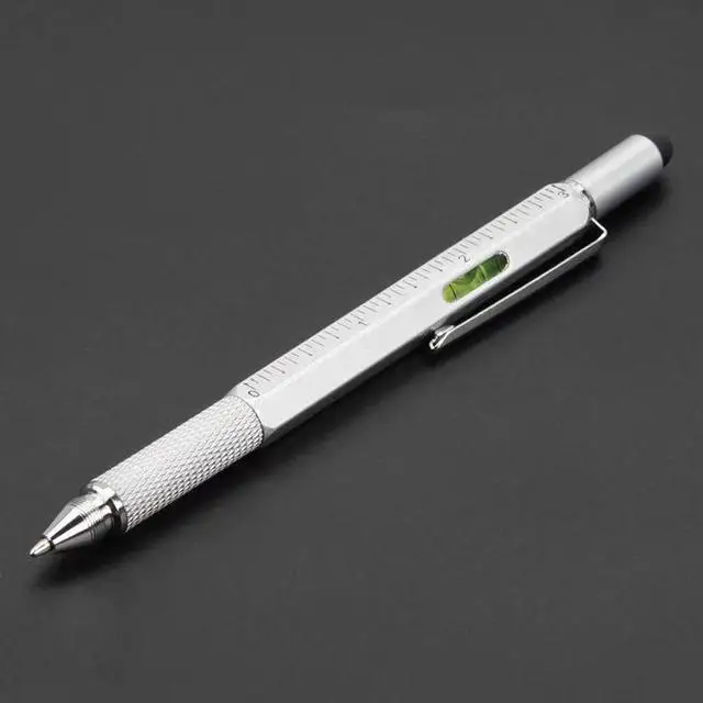 7 In1 Multifunction Ballpoint Pen with Modern Hand... – Grandado