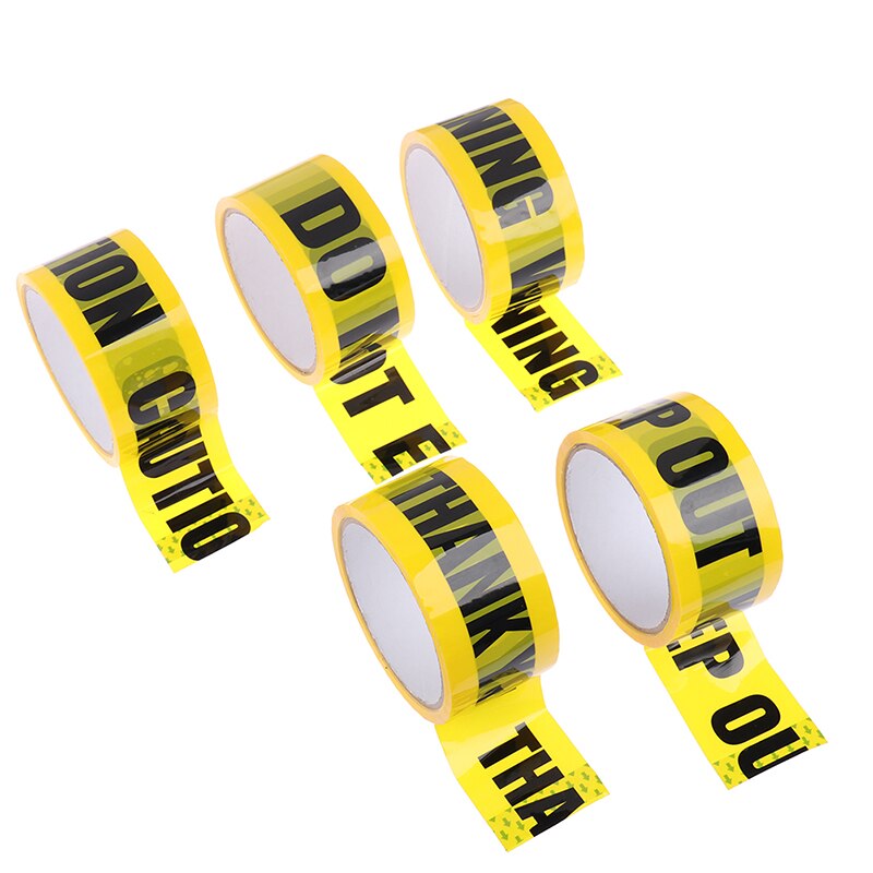 48mm*25m 1pc Warning Tape DIY Sticker Caution Barr... – Grandado