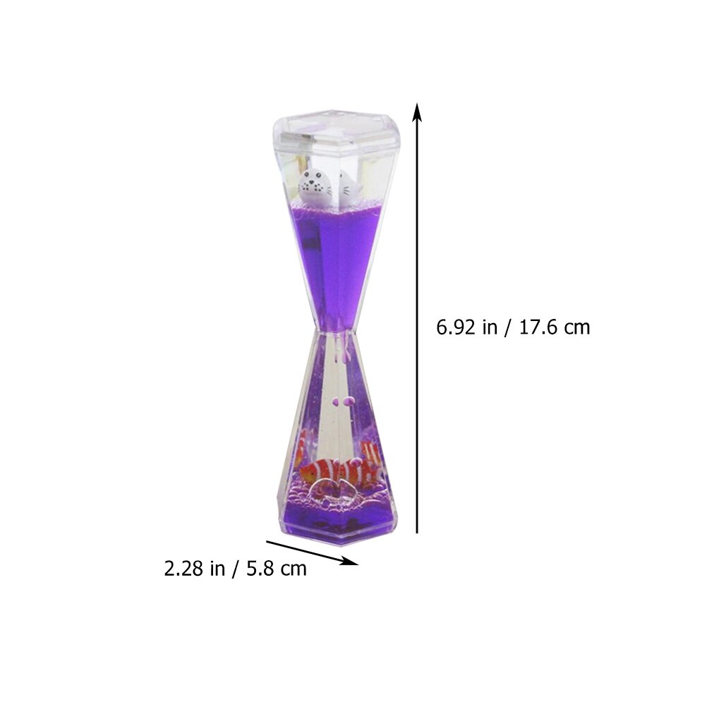 Oil Hourglass Liquid Motion Bubble Timer Indoor Ac... – Grandado