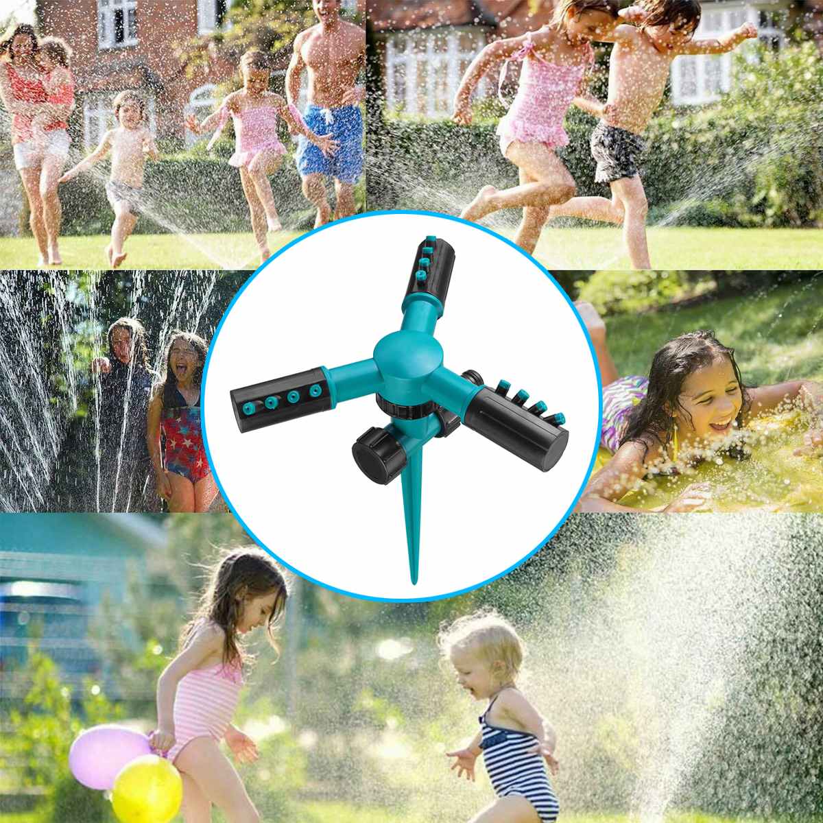 360 Degree Rotating Automatic Garden Water Sprinkl... – Grandado