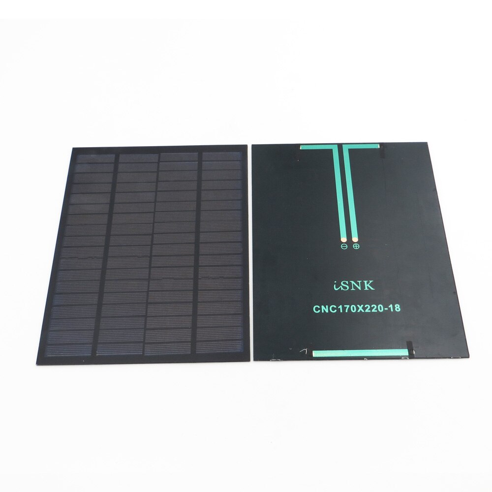 18V 278mA 5Watt 5W Poly Tafel Solar- Standard Haus... – Grandado