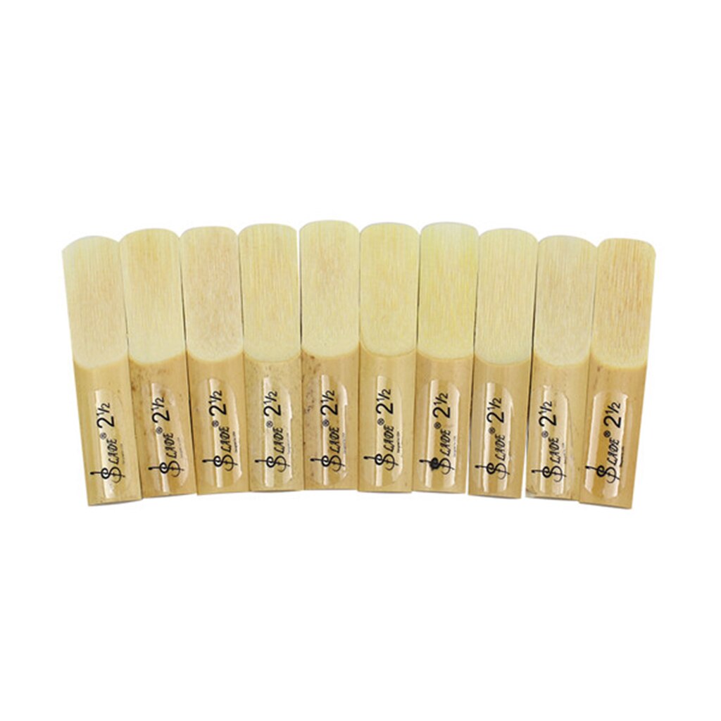 10 Pcs Eb Alto Saxophone Reeds 2.5 Premium Cane fo... – Vicedeal