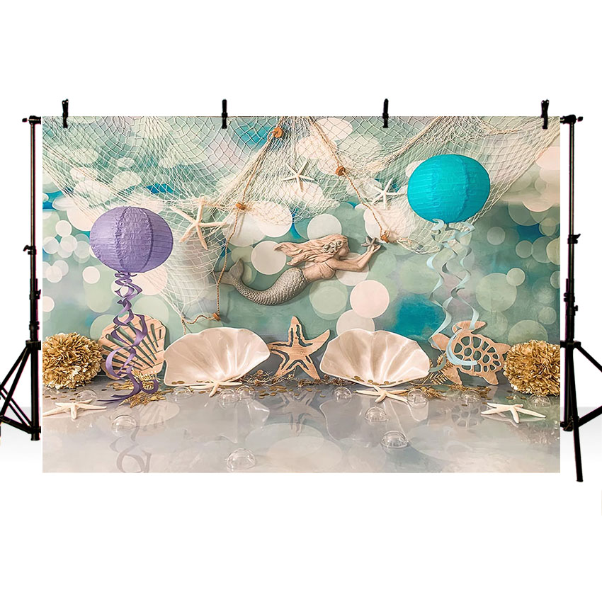 Mehofond Photography Background Mermaid Under The ... – Vicedeal