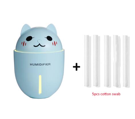 Cute Cat Humidifiers 3 in 1 320ML USB Air Humidifi... – Grandado