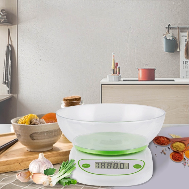 5kg Food Bowl Measurement Tool Electronic Kitchen ... – Vicedeal