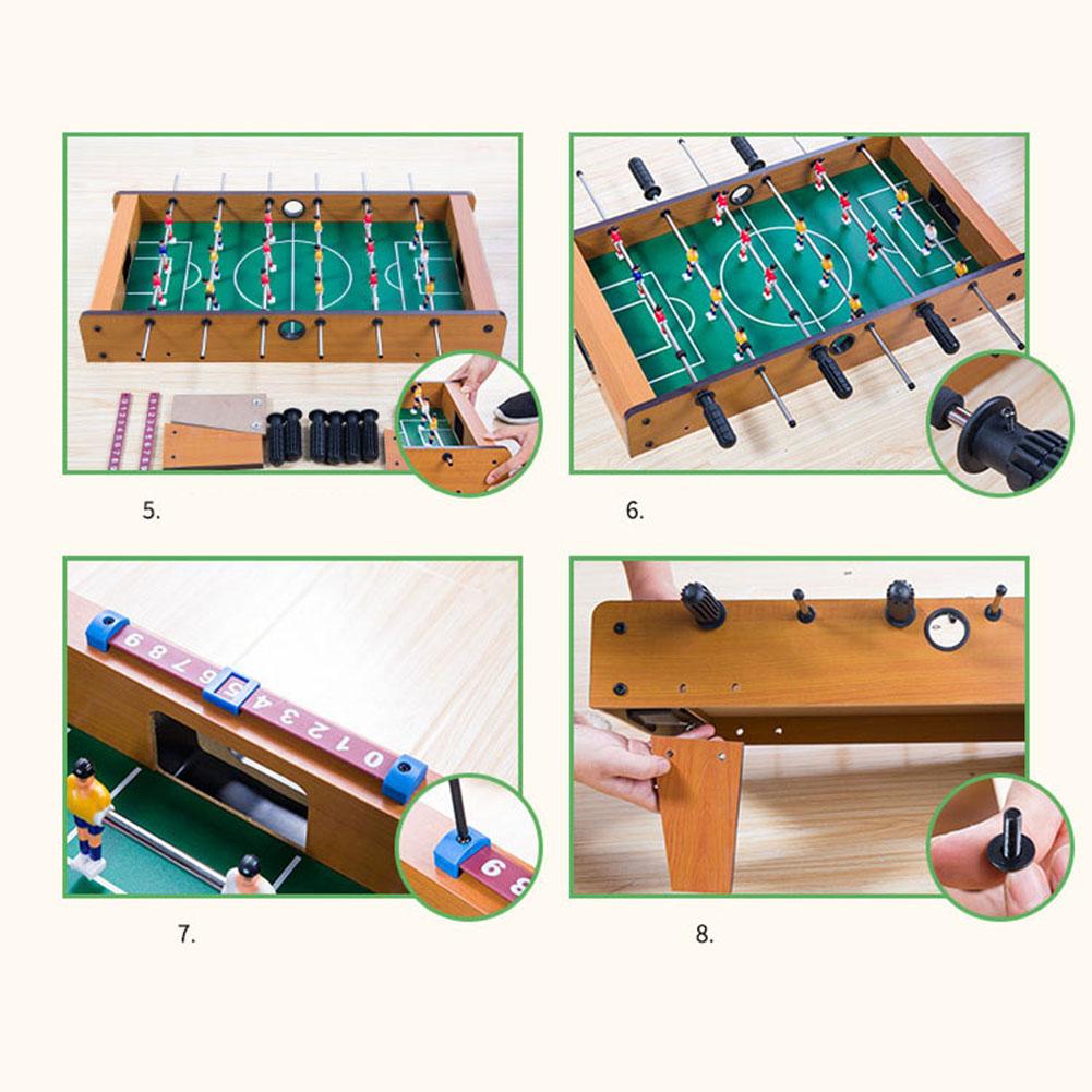50cm Soccer Table Mini Foosball Game Arcade Room P... – Grandado