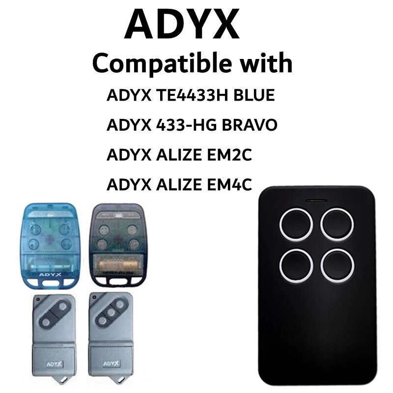 433Mhz Duplicator Kopie Adyx Afstandsbediening Voo... – Vicedeal