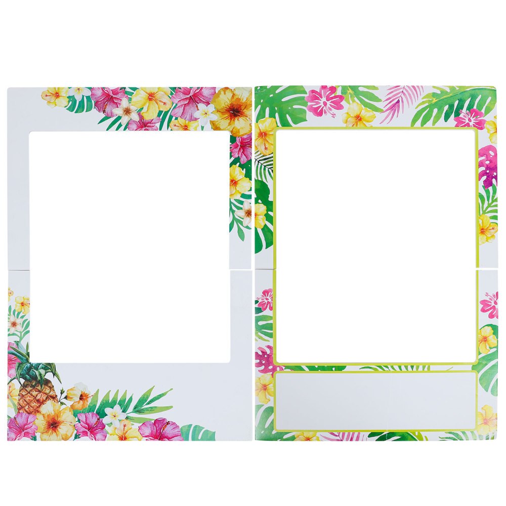 1Pc Hawaiian Summer Party Photo Frame Prop Party P... – Grandado