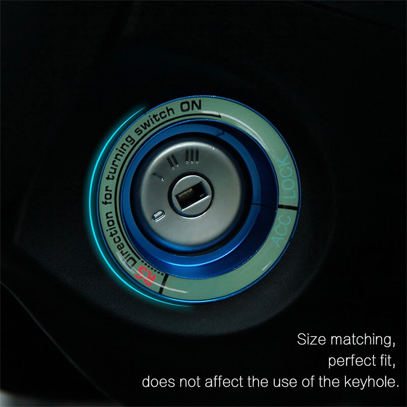 CHUKY Auto Car Ignition Switch Decoration Stickers... – Grandado