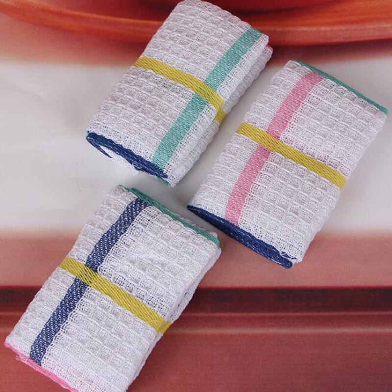 3pcs/pack 35cm 13.8" Kitchen Swab Tea Towels Table... – Grandado