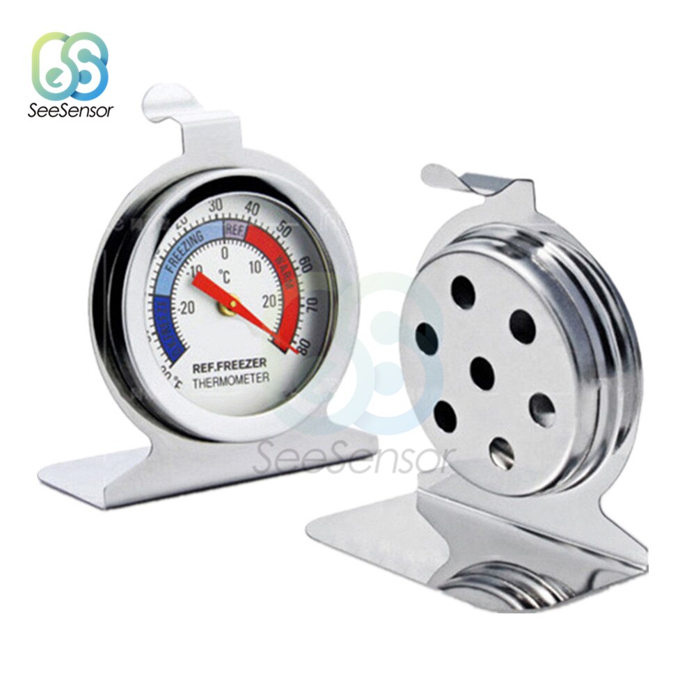 Refrigerator Freezer Thermometer Stainless Steel D... – Grandado