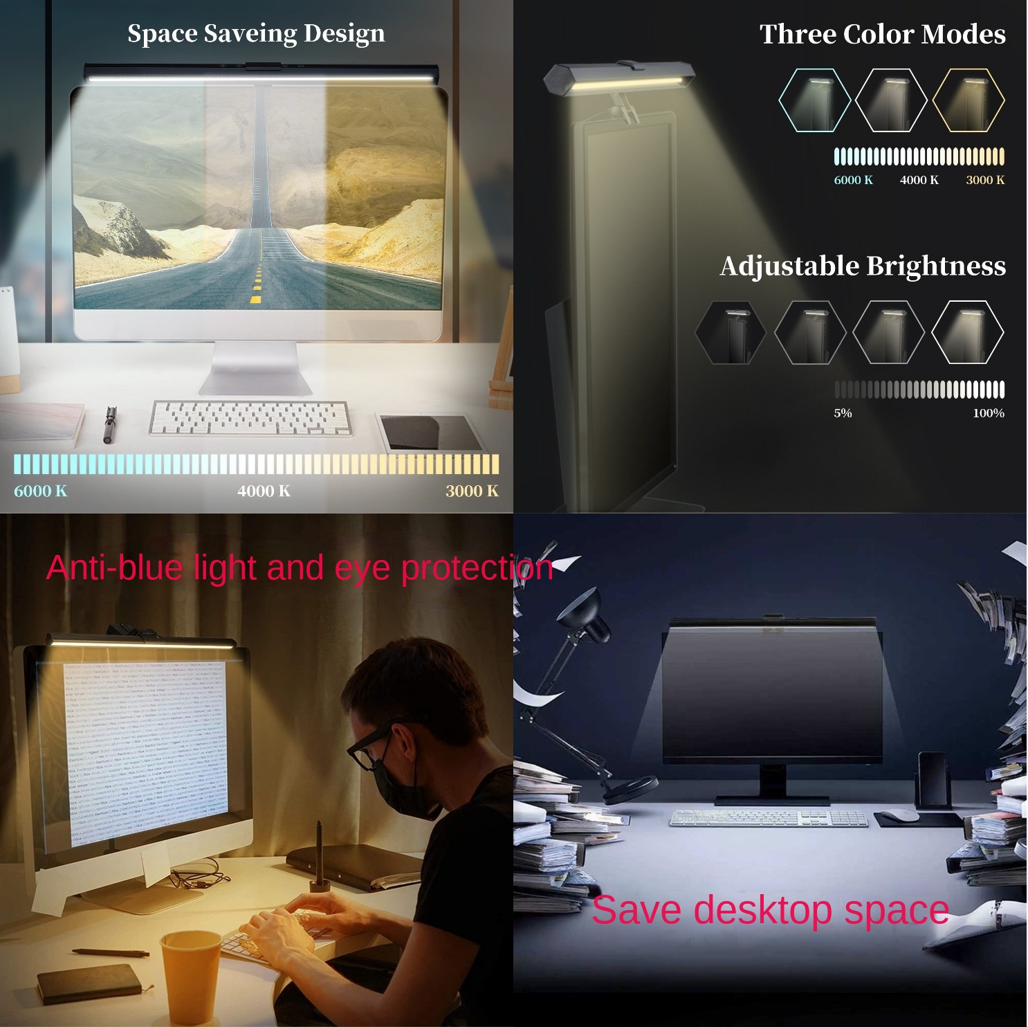 Asymmetric Computer Monitor Screen Hanging Light S... – Vicedeal