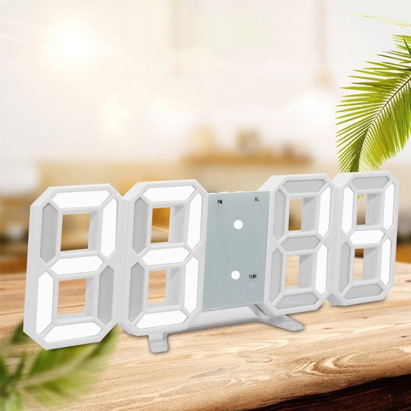 Multifunctionele Digitale Elektronische Klok 3D Le... – Vicedeal