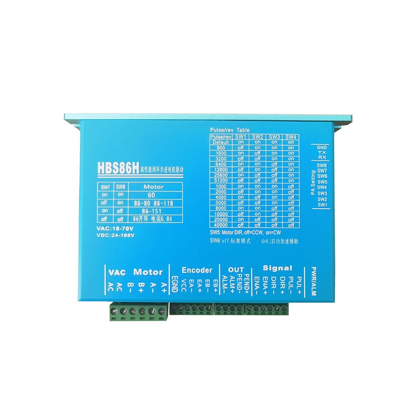 Hydrid servo Motor Driver HBS860H / HBS86H DC moto... – Grandado