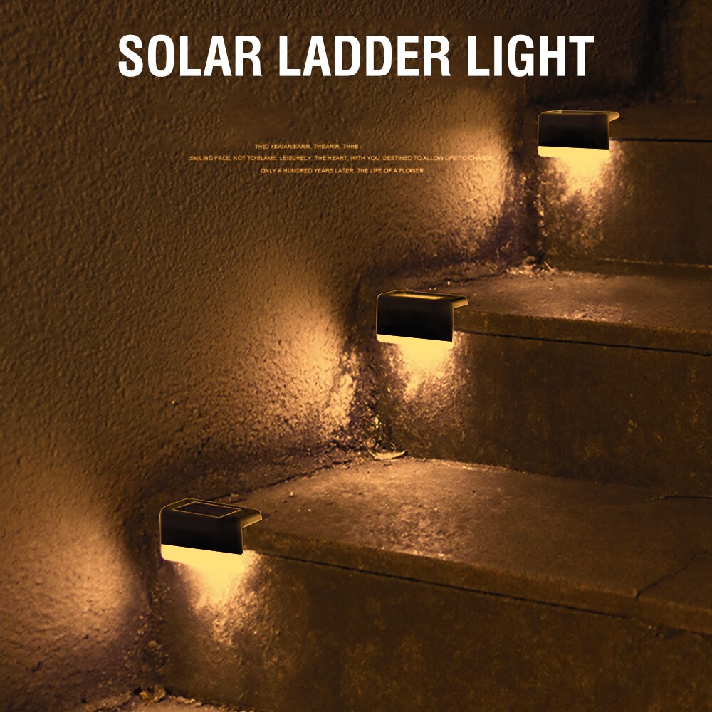 IP65 Waterproof LED Solar Step Lights Intelligent Light Control Mode ...