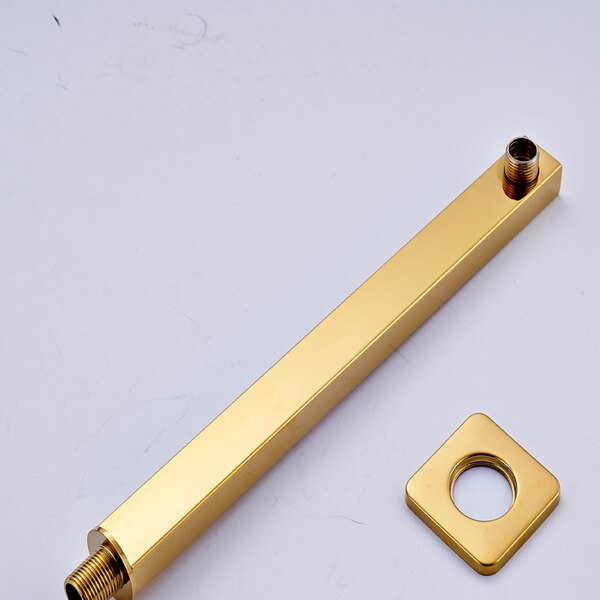 Krominen suihkuhana kiinteä varsi messinki messink... – Vicedeal