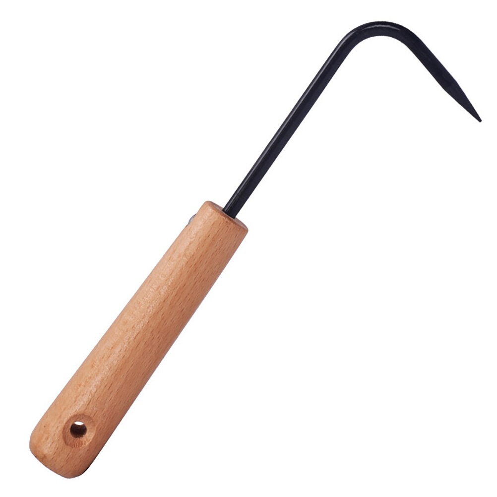 Garden Weeding Hook Manual Weeder With Wooden Hand... – Grandado