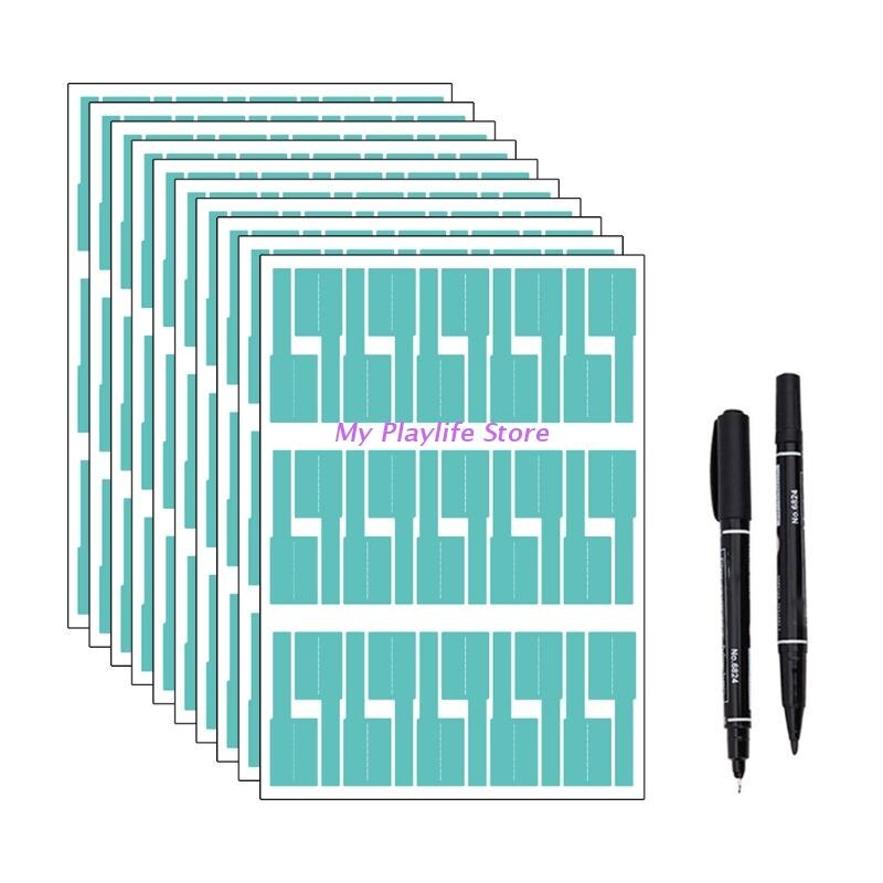 300Pcs Cable Labels, Self-Adhesive Cable Markers W... – Grandado