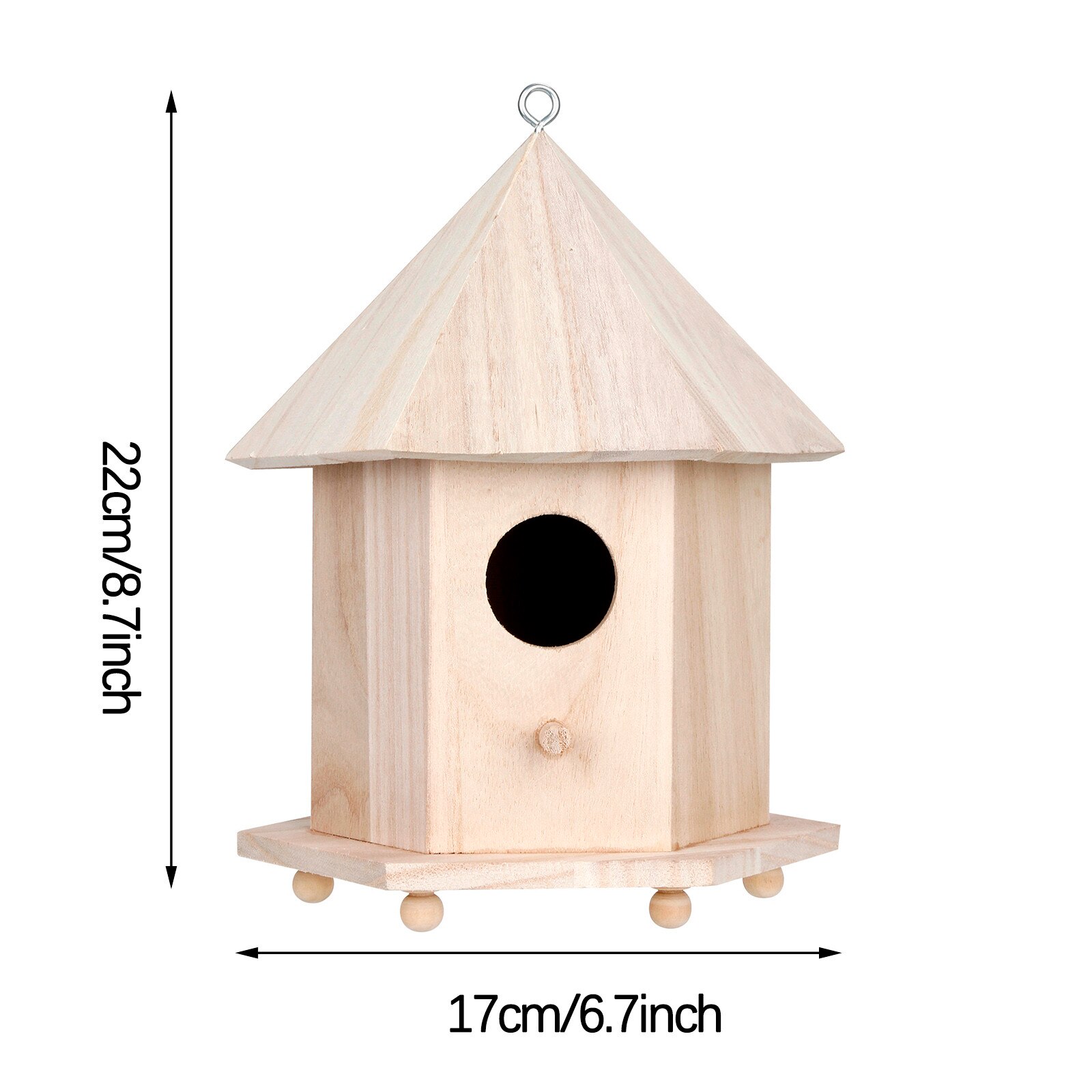 IN STOCK Novel Wooden bird house Wooden Bird House... – Grandado