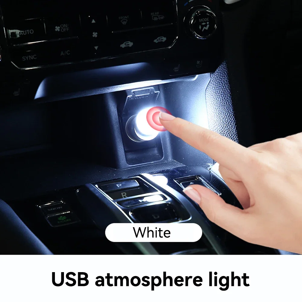 Car USB Touch Atmosphere Light Auto LED Reading La... – Grandado