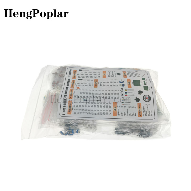 1900-delige Mega Electronic Component Kit inclusie... – Vicedeal
