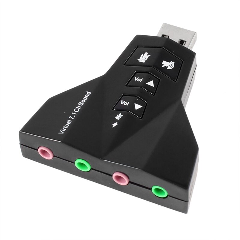 3.5Mm Plug USB 2.0 To 3D Virtual Audio Sound Card ... – Grandado