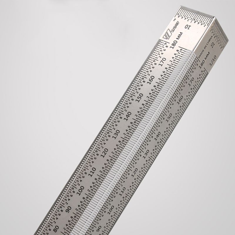 Woodworking 180mm Bend Rules Marking Rule Scriber ... – Grandado