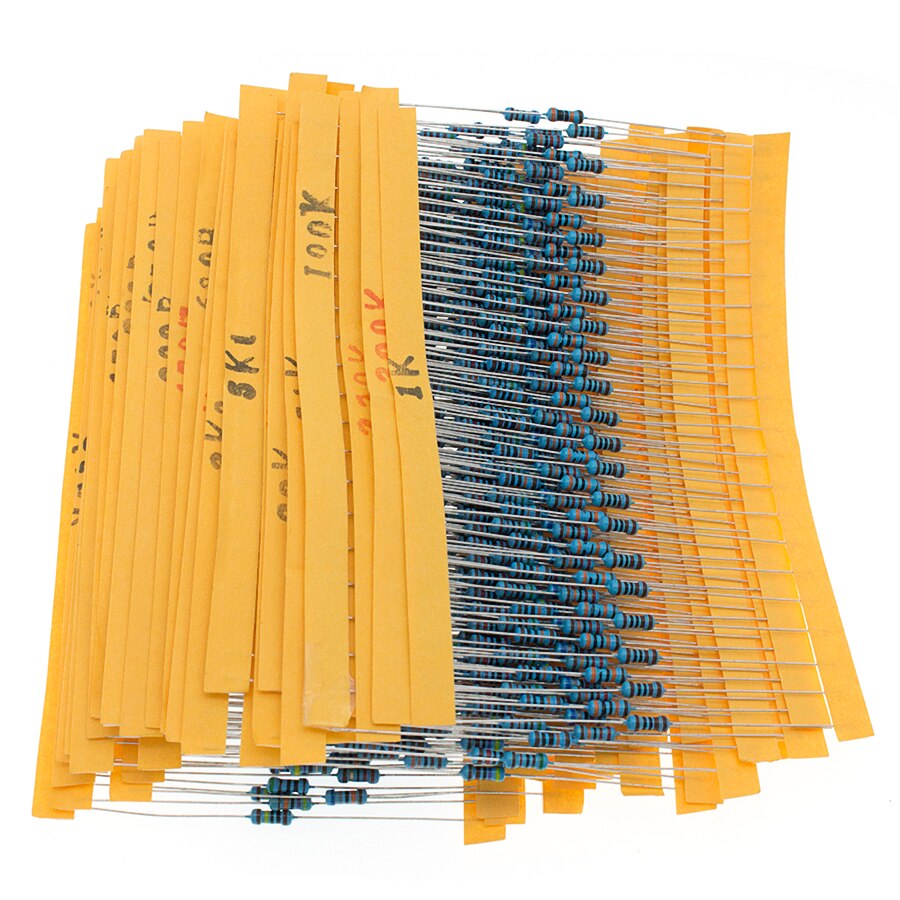 600 PCS /Set 1/4W Resistance 1% 30 Kinds Each Valu... – Vicedeal
