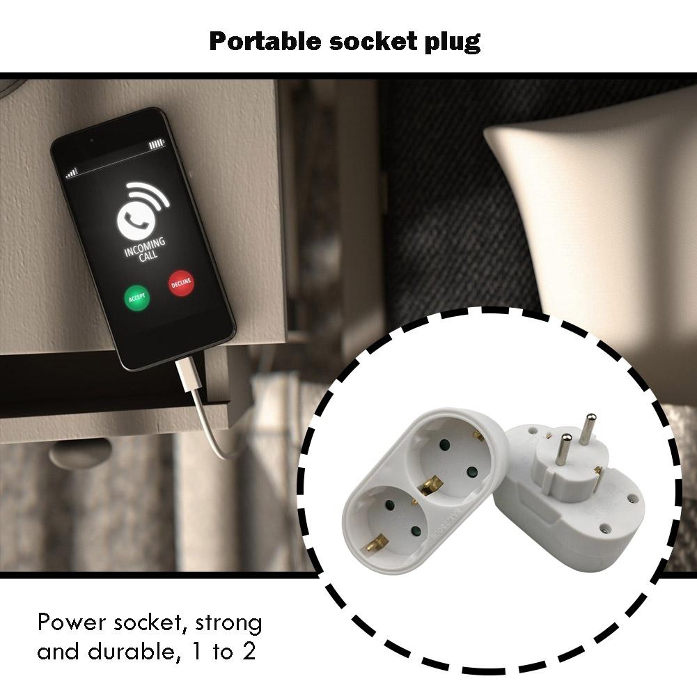 Eu Plug Adapter International Au Uk Vs Naar Eu Eur... – Vicedeal