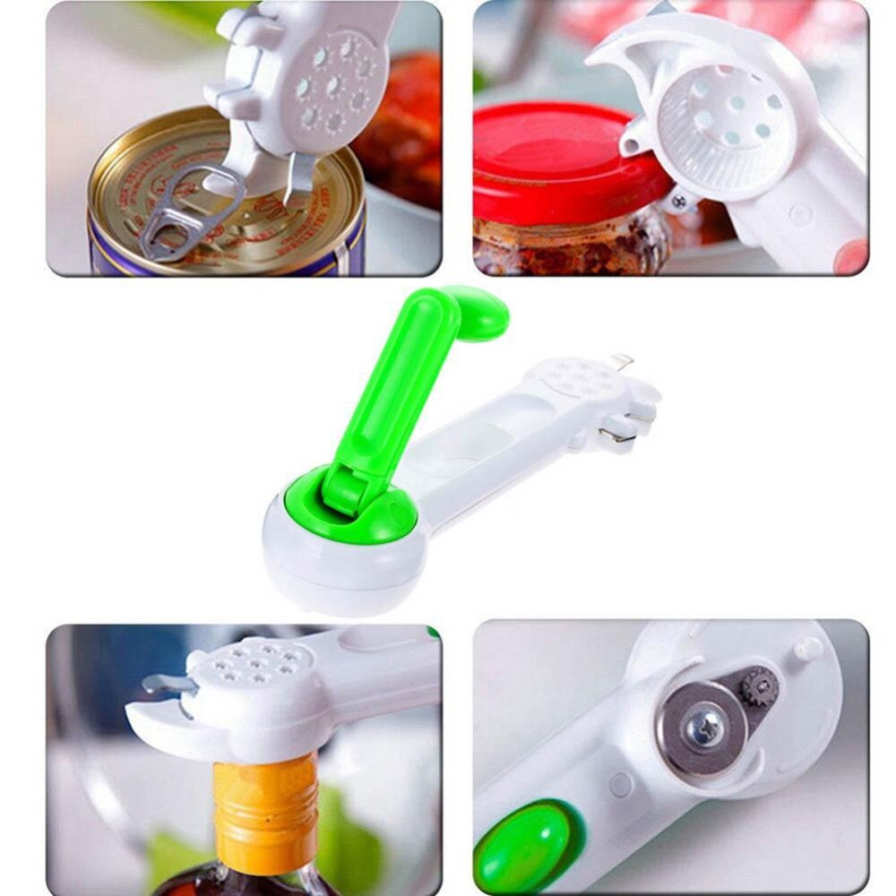 Nieuw Multifunctionele Fles Kan Jar Opener 6 in 1 ... – Vicedeal