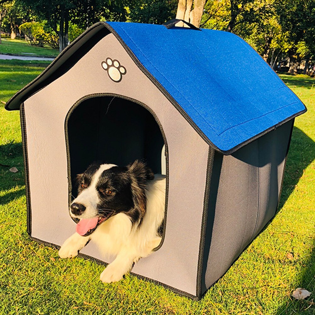Waterproof Foldable Dog House Pet Bed Tent Kennel ... – Grandado