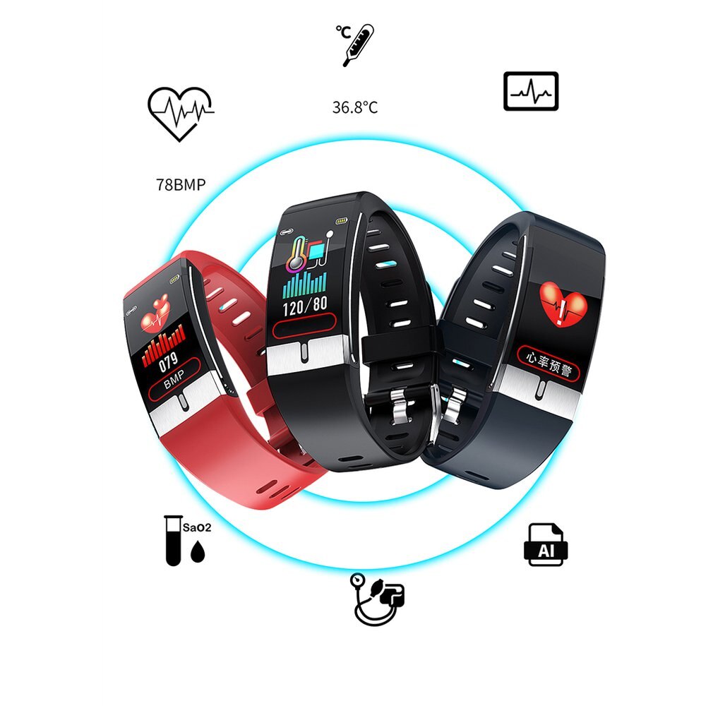 E66 Smart Armband Ecg + Ppg Test Armband Gezondhei... – Vicedeal