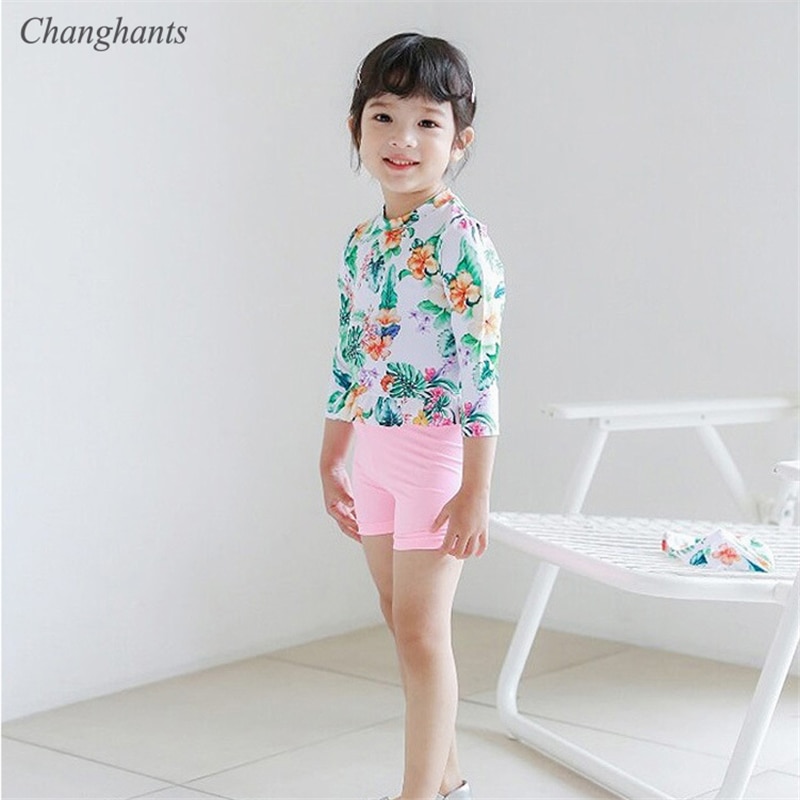 Model 2-6 Y Girls Two Pieces Swimwear Kids Surfing... – Grandado