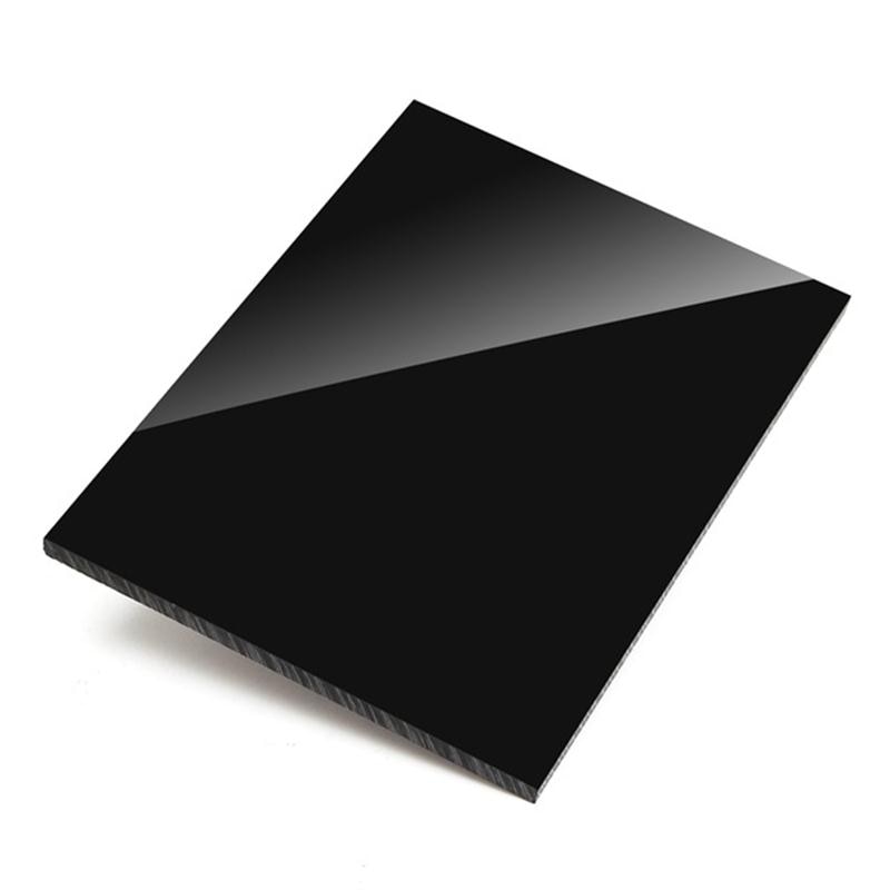Glossy Black Plexiglass plastic Sheet acrylic boar... – Grandado