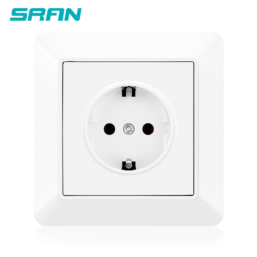 SRAN EU standard wall socket 16A 250V standard gro... – Grandado