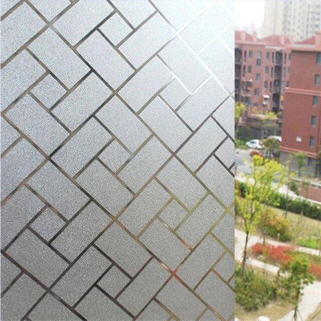 Window Covering Film Frosted Static Privacy Decora... – Grandado