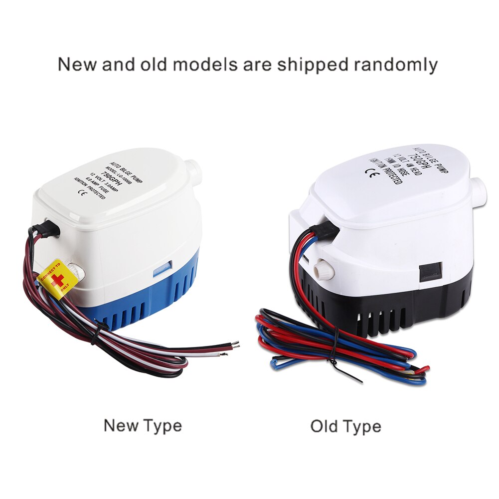 12V 750GPH Automatic Submersible Bilge Water Pump ... – Vicedeal