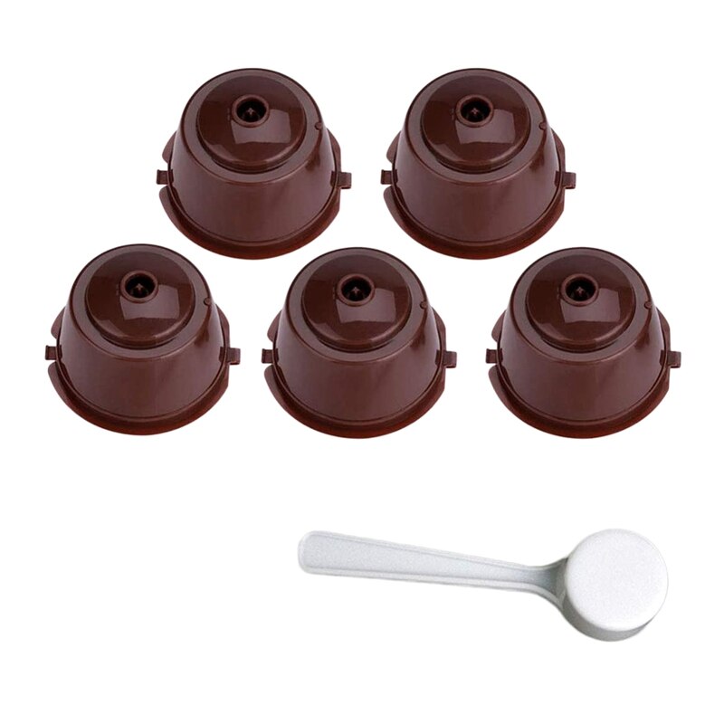 5 Pcs Koffie Capsules Hervulbare Koffie Capsules P... – Vicedeal