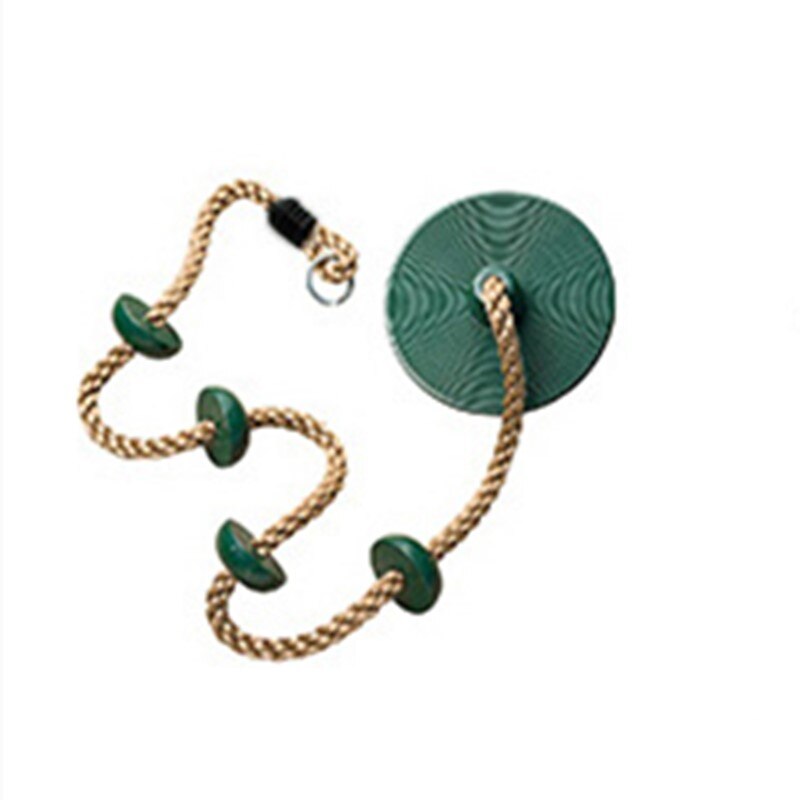 Climbing Rope with Platforms and Disc Swing Seat F... – Grandado