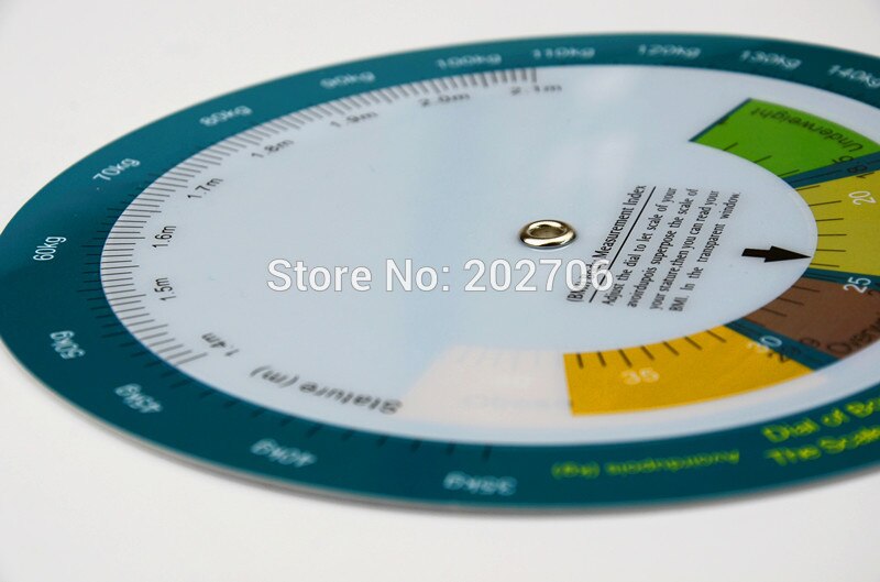 BMI wheel, BMI caculator, BMI rulerHealthy ruler,g... – Vicedeal